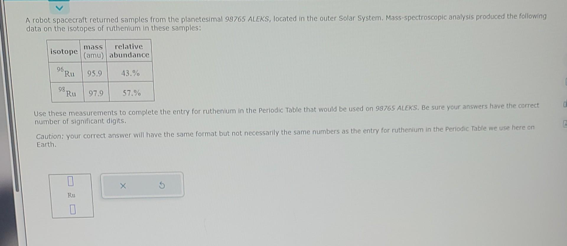 Solved A robot spacecraft returned samples from the | Chegg.com