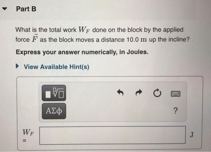 Solved A block of mass 1.00 kg sits on an inclined plane as | Chegg.com