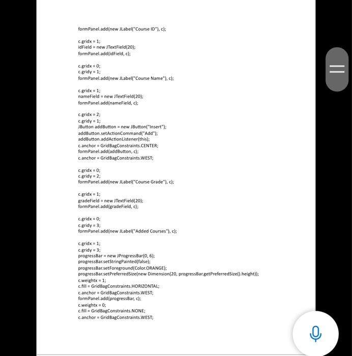 Solved plz give me another code give me the same run wen i | Chegg.com