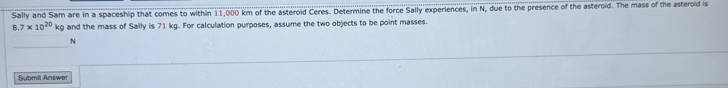 Solved Sally and Sam are in a spaceship that comes to within | Chegg.com