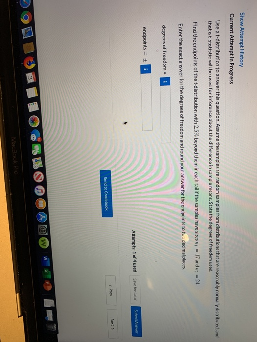 Solved Show Attempt History Current Attempt in Progress Use | Chegg.com