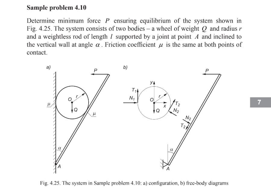 Solved Sample Problem 4 10determine Minimum Force P