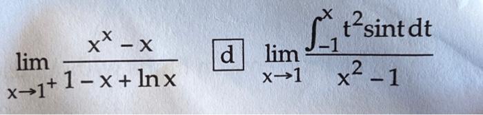 Solved identify the indeterminate form. Then find the limit | Chegg.com