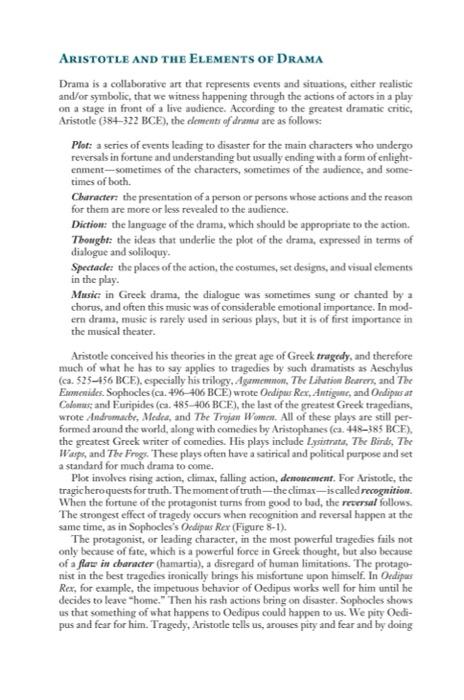 Solved 1. According to Aristotle, what are the two most | Chegg.com