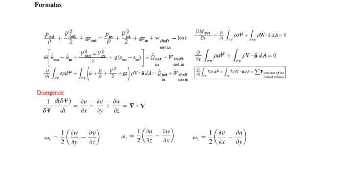 Solved Formulas Pout. but + + P pd+ + + 2 3: + -loss 2 P р | Chegg.com