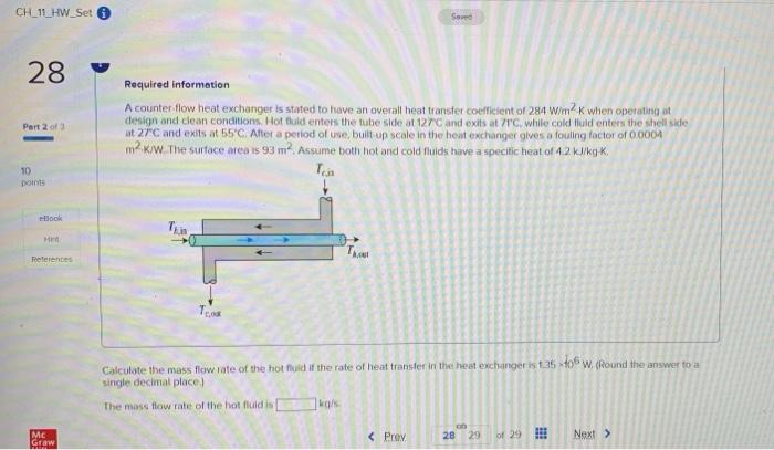Solved CH_11_HW_Set Sad 28 Part 2 Required information A | Chegg.com
