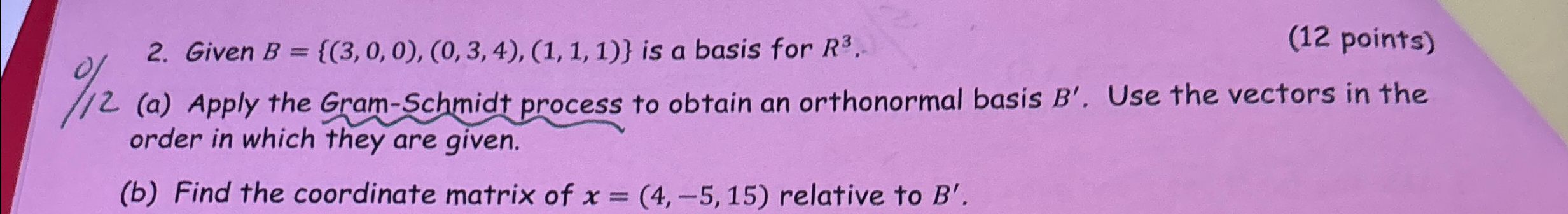 Solved ONLY PART B THE ANSWER TO PART A : | Chegg.com Solved ONLY PART B THE ANSWER TO PART A : | Chegg.com
