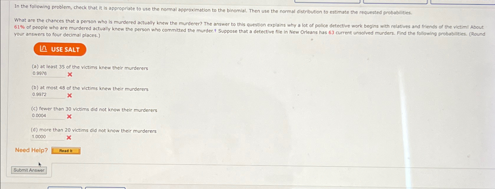 Solved In The Following Problem Check That It Is