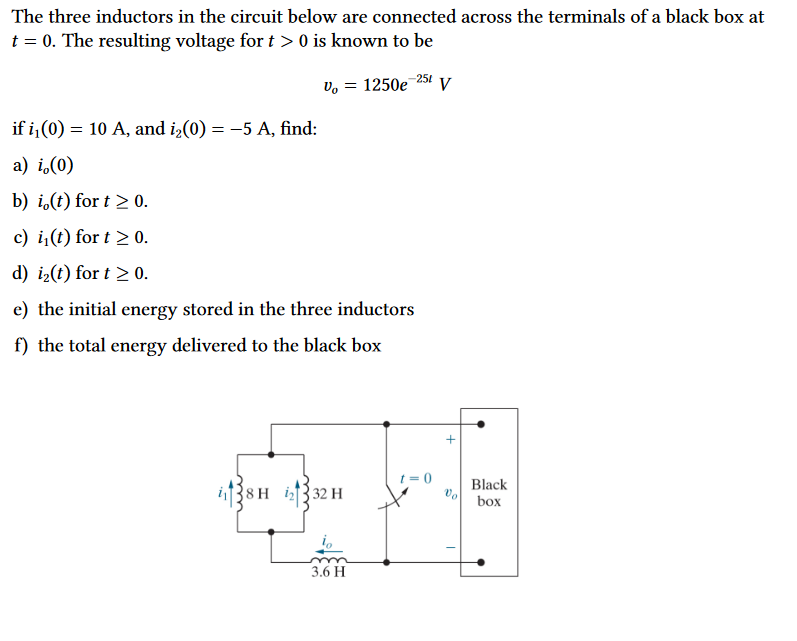 Solved The three inductors in the circuit below are | Chegg.com