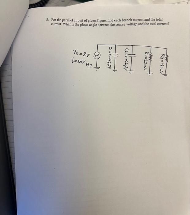 Solved 3. Find the voltage across each capacitor in given | Chegg.com