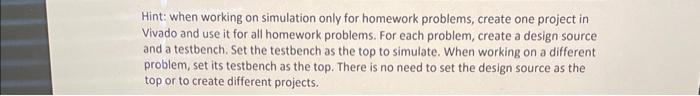 Solved Hint: when working on simulation only for homework | Chegg.com