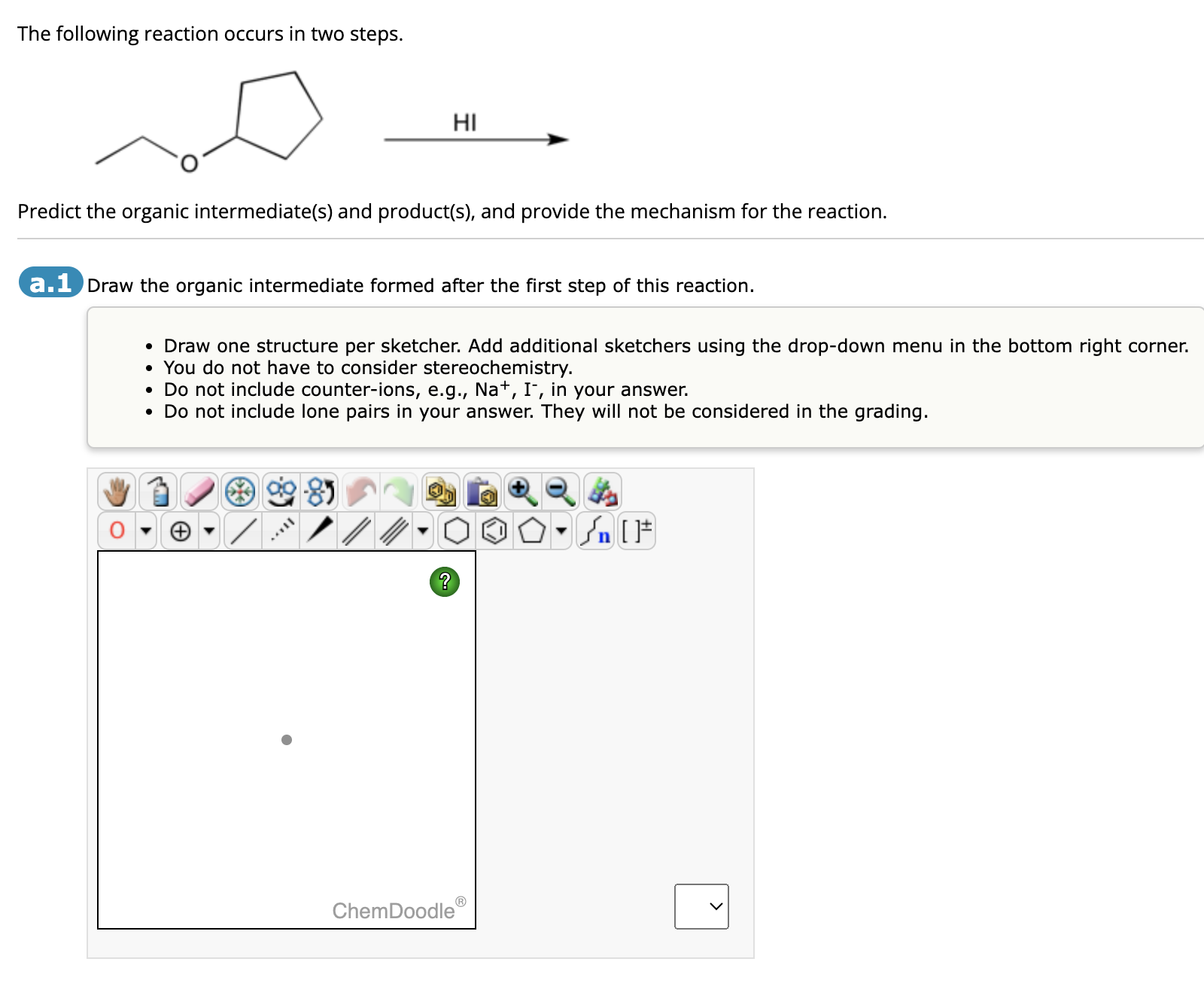 Solved The following reaction occurs in two steps.Predict | Chegg.com