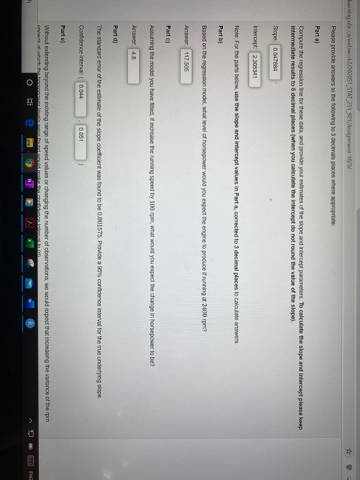 elearning ubc.ca/webwork2/202051 STAT 251 | Chegg.com