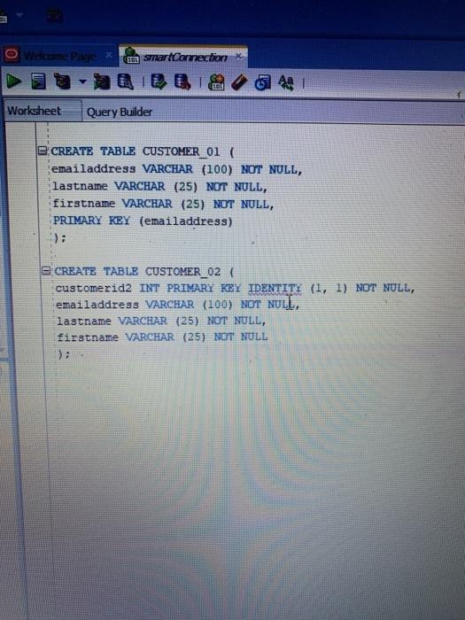 Solved why won't identity work in MySQL? how can i make it | Chegg.com