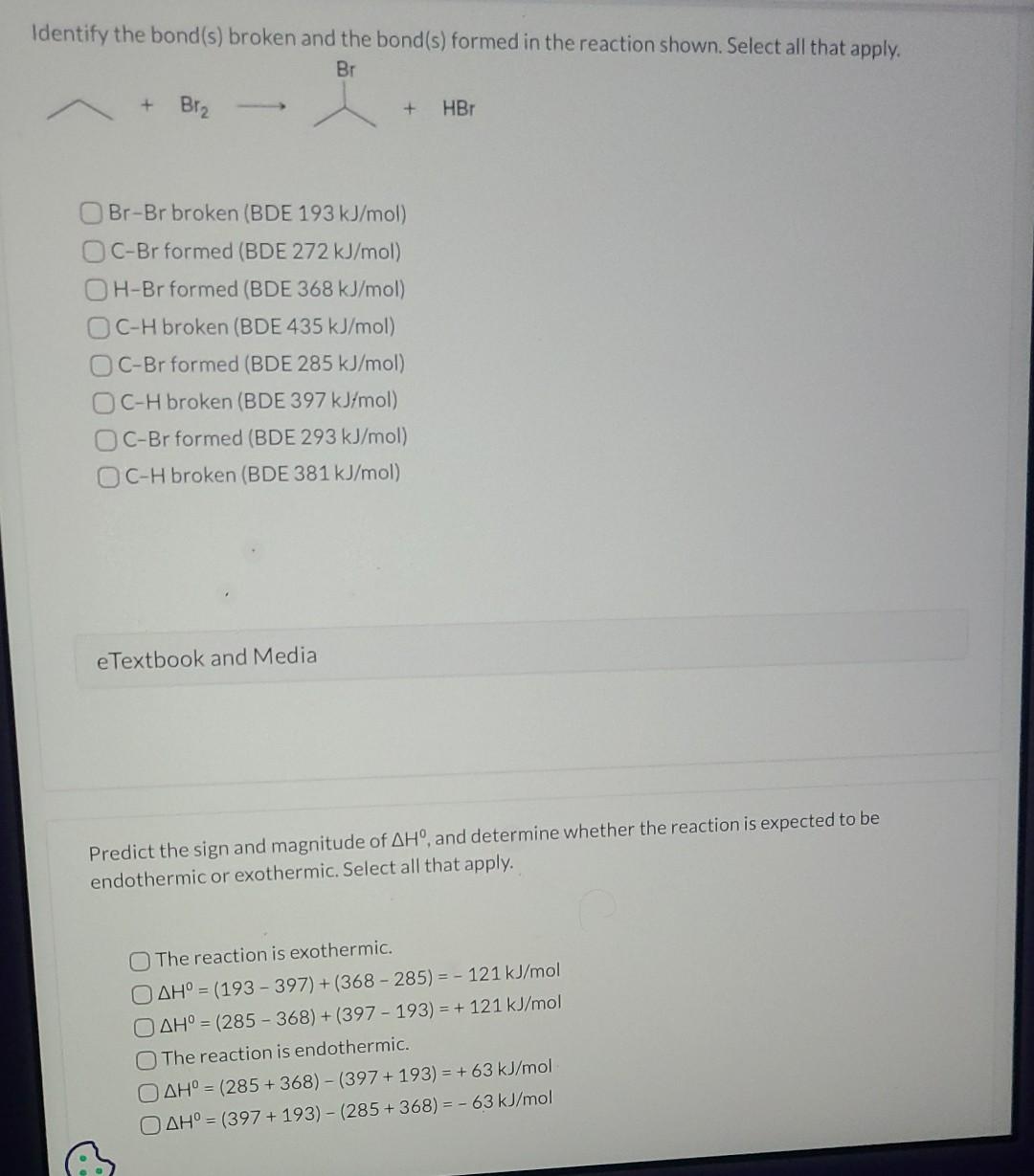 Solved Using the data in the table below, predict the sign | Chegg.com
