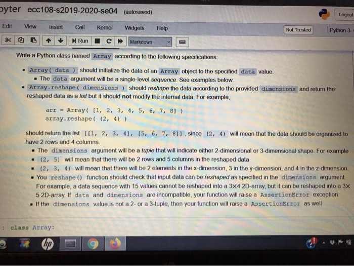 Solved Syter ecc108-s2019-2020-se04 (autosaved) Logout Edit | Chegg.com