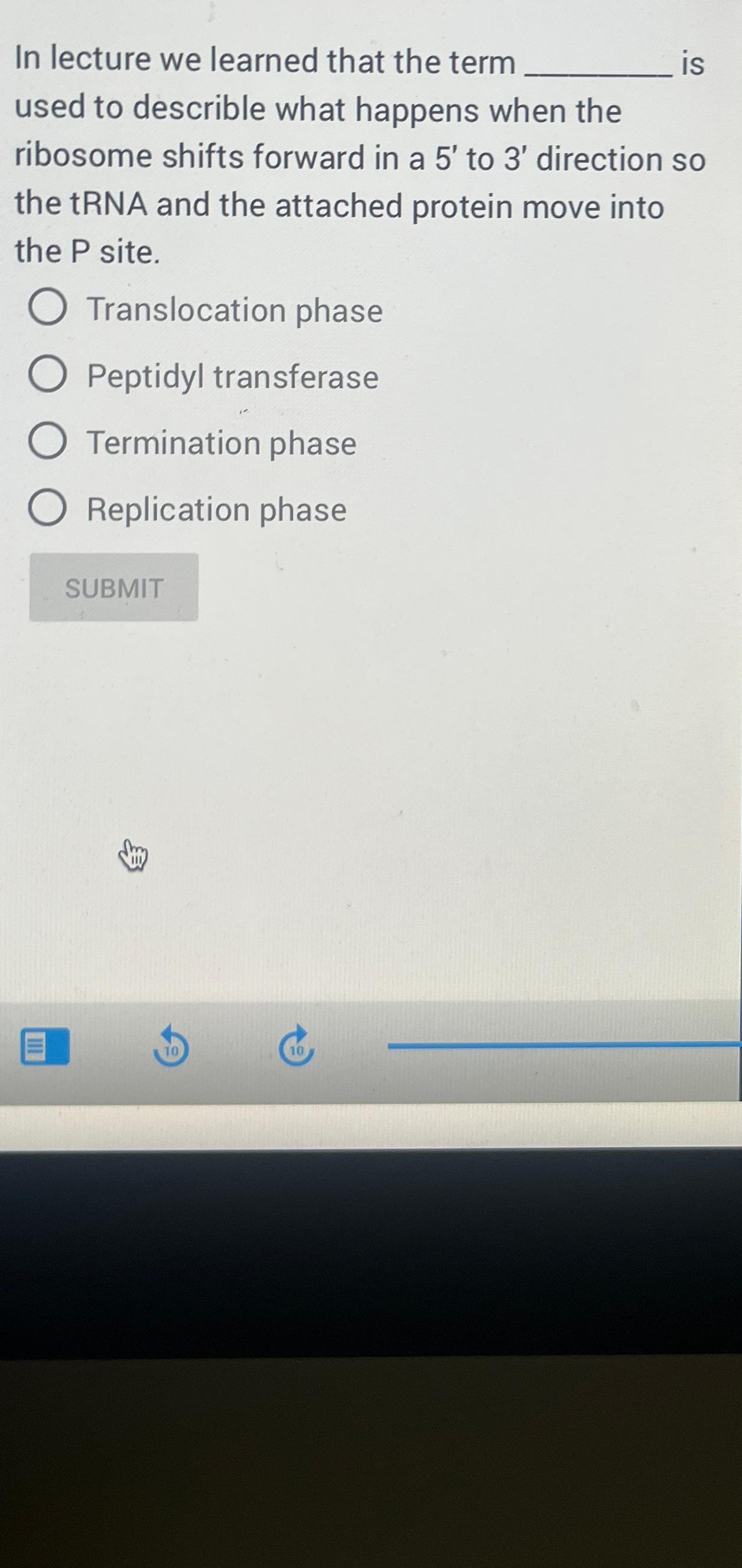 Solved In lecture we learned that the term is used to | Chegg.com