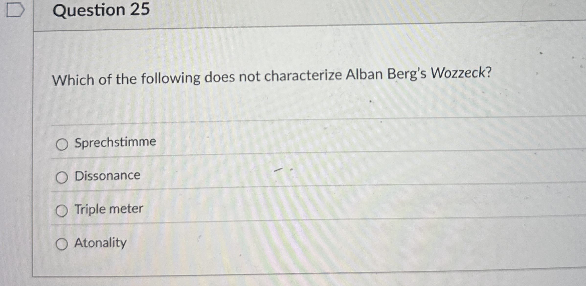 Solved Question 25Which of the following does not | Chegg.com