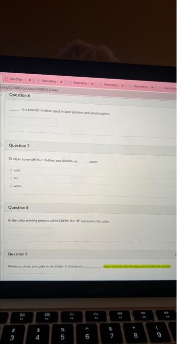 Solved Match each term with the correct statement below. | Chegg.com