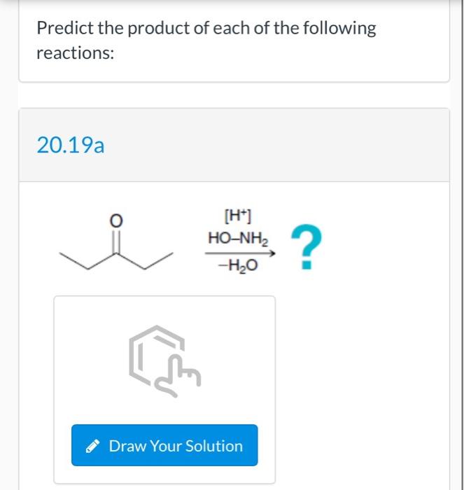Solved (f) meta-HydroxyacetophenonePredict the product of | Chegg.com