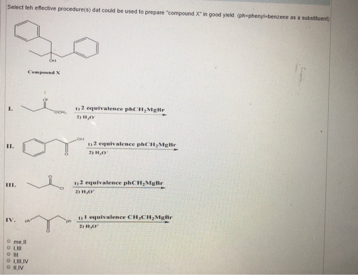 Solved Select teh major product of teh following reactions. | Chegg.com