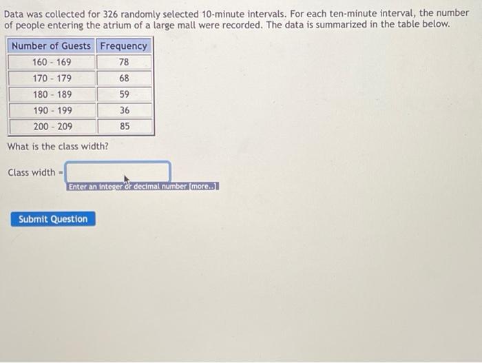 Solved Data was collected for 326 randomly selected 10 | Chegg.com