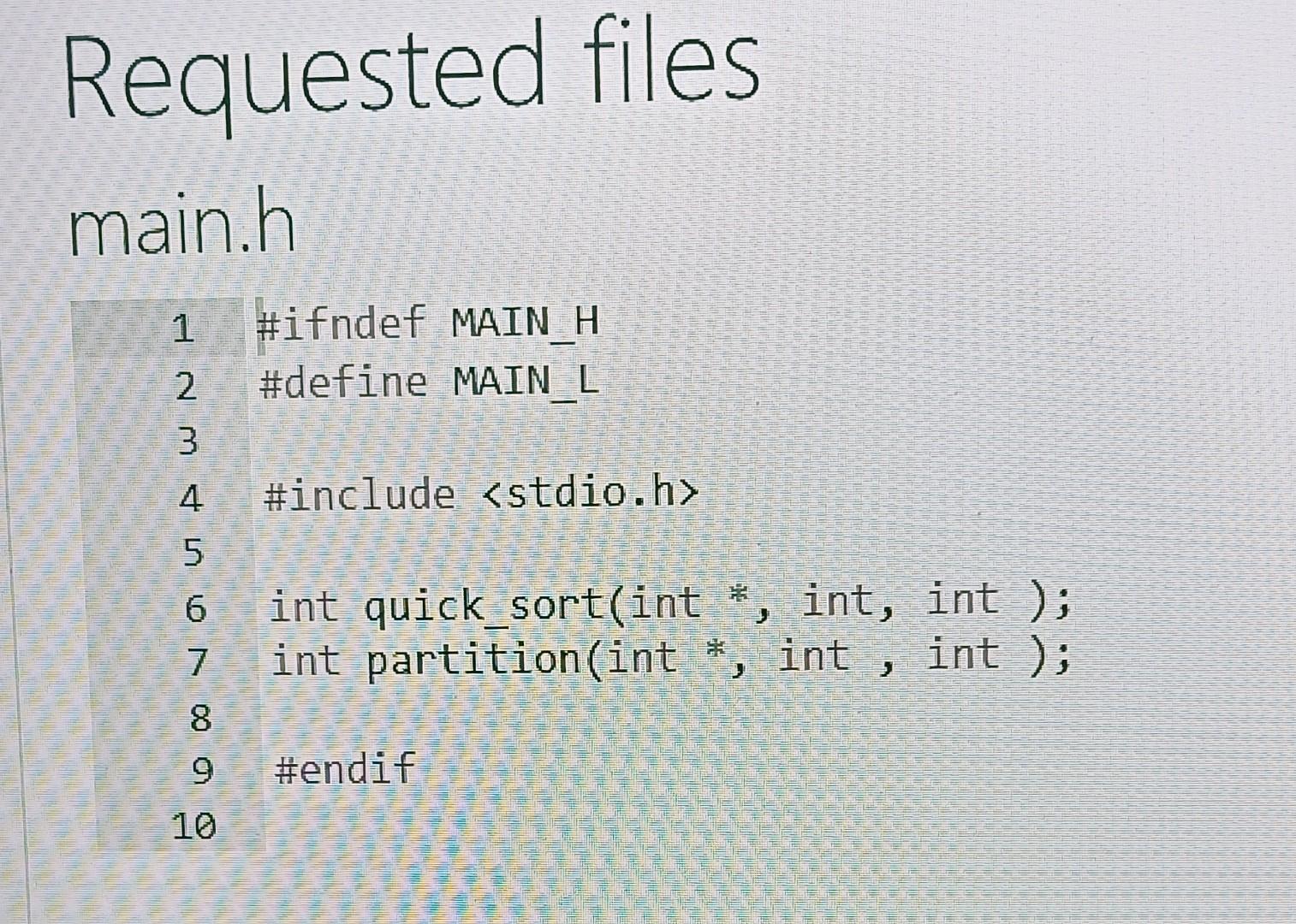 Solved \begin{tabular}{|l|l|} \hline Title & Quick Sort \\ | Chegg.com