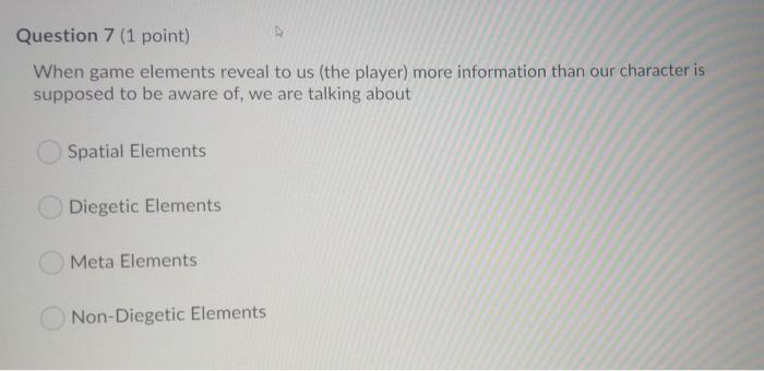 Solved When we consider meta elements in game UI design, | Chegg.com