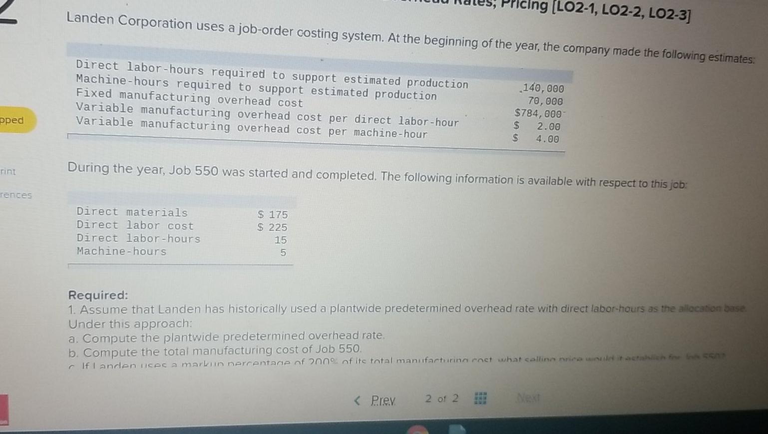 Solved hapter 2 Homework Saved Help Save & Exit 2 Required: | Chegg.com Solved hapter 2 Homework Saved Help Save & Exit 2 Required: | Chegg.com