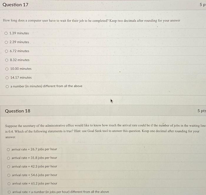 Solved A computer printer in a large administrative office | Chegg.com