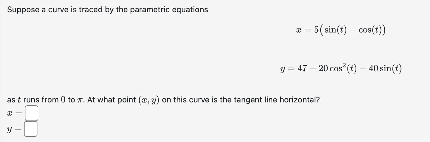 Solved Suppose a curve is traced by the parametric | Chegg.com