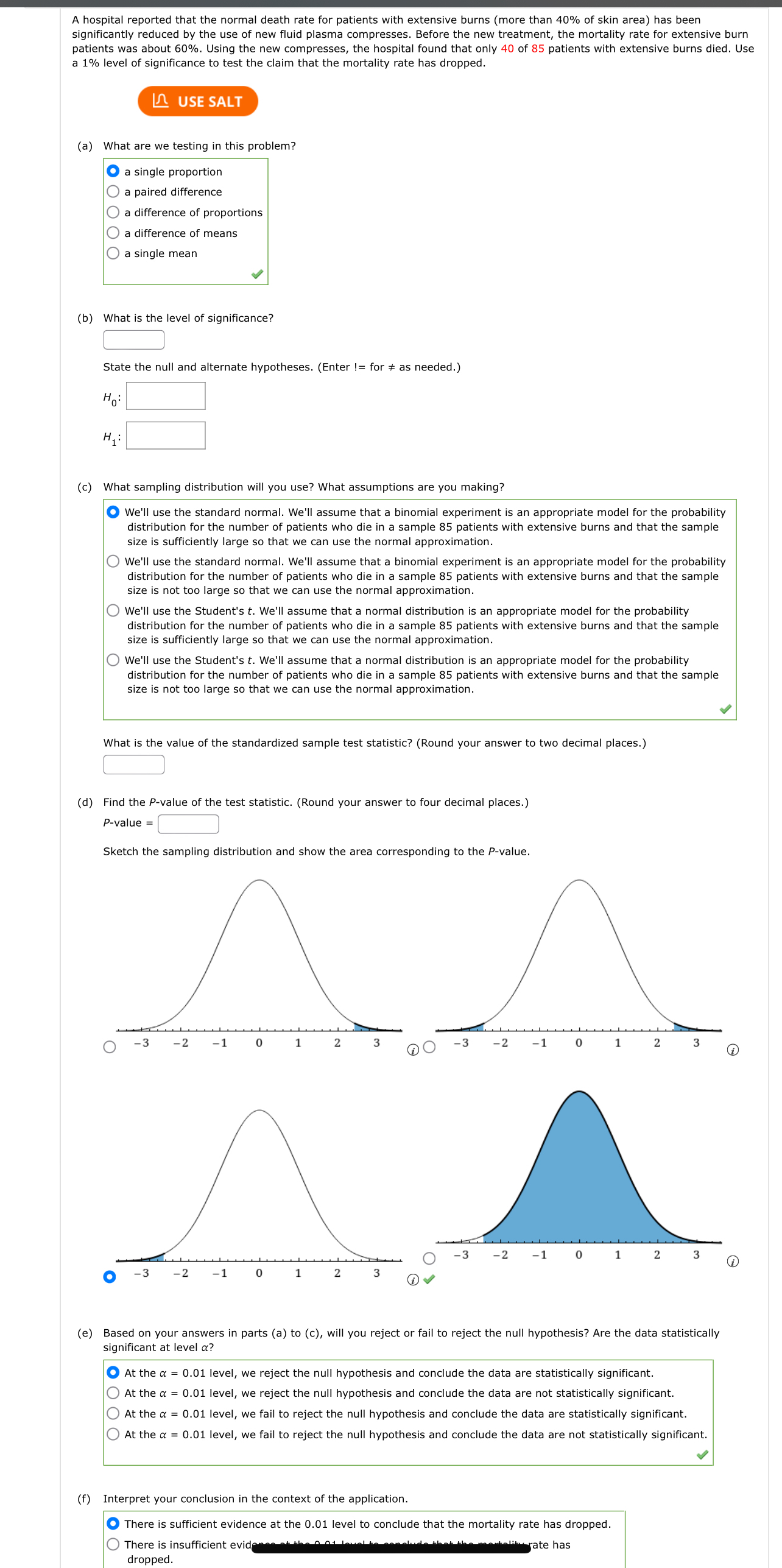 Solved A hospital reported that the normal death rate for | Chegg.com