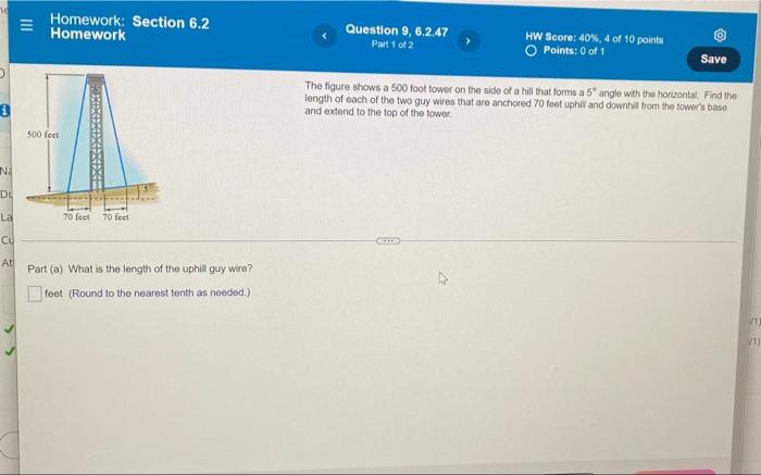 Solved Iii Homework Section 6 2 Homework Question 9 6 2 47