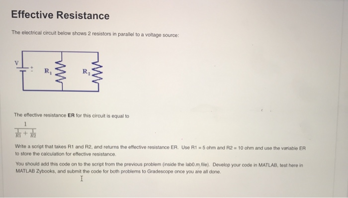 Solved Effective Resistance The electrical circuit below | Chegg.com