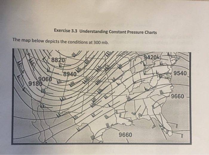 Exercise 3.3 Understanding Constant Pressure Charts | Chegg.com