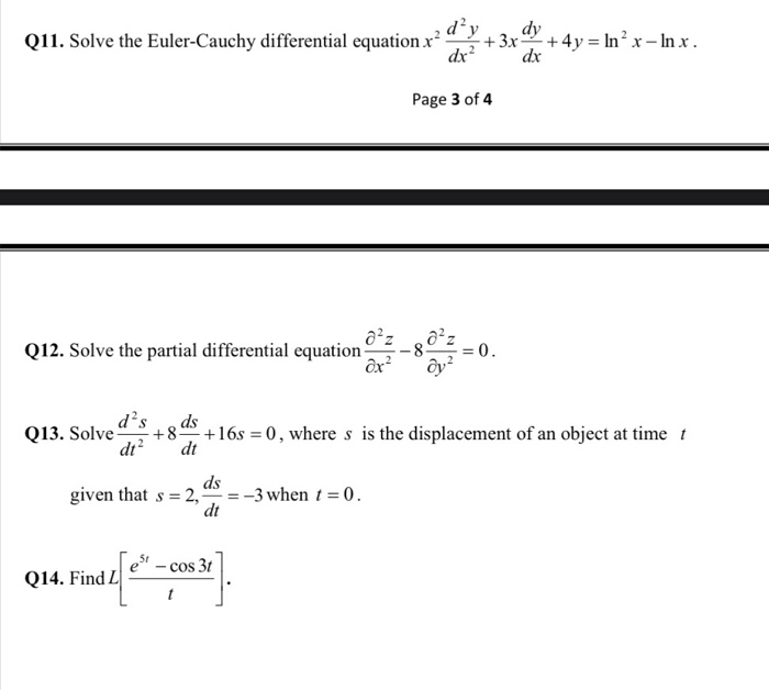 Solved Q1. Solve (cosx) dx - y2 using variable separable | Chegg.com