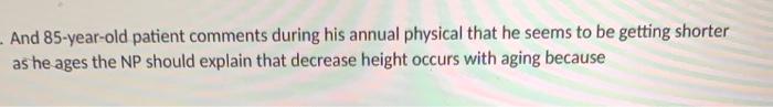 Solved 36. During a physical exam of a patient, the NP | Chegg.com