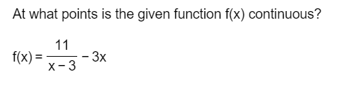 Solved At what points is the given function f(x) | Chegg.com