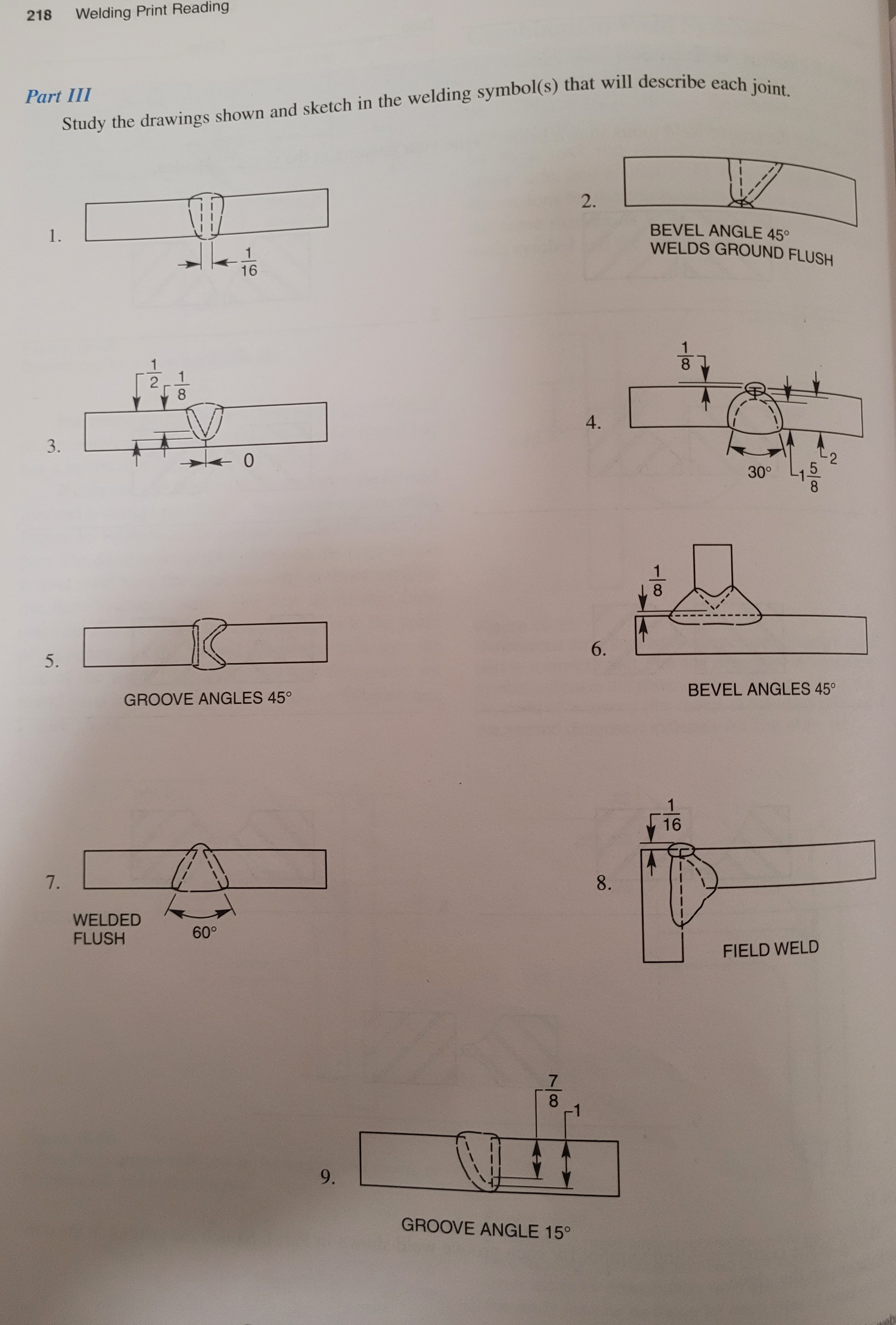 Part IIIStudy the drawings shown and sketch in the | Chegg.com