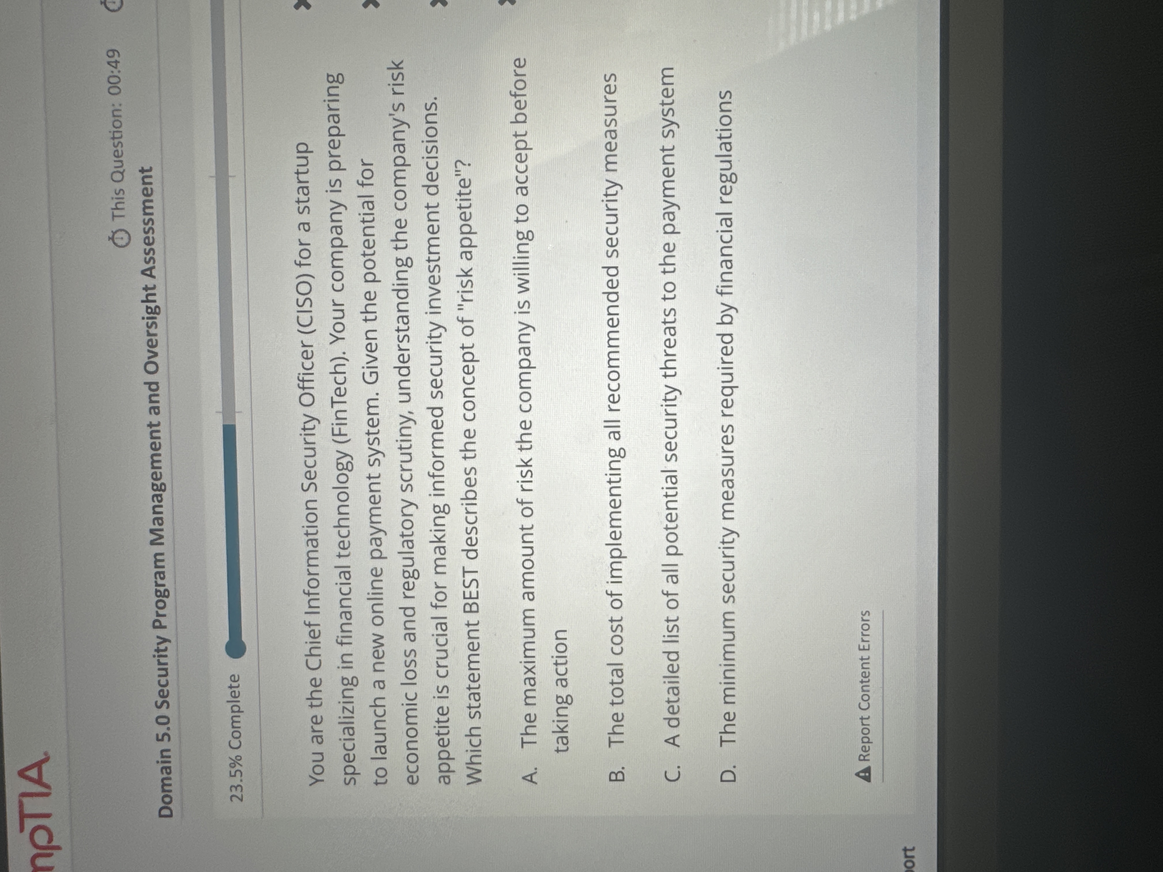 Solved You are the Chief Information Security Officer (CISO) | Chegg.com