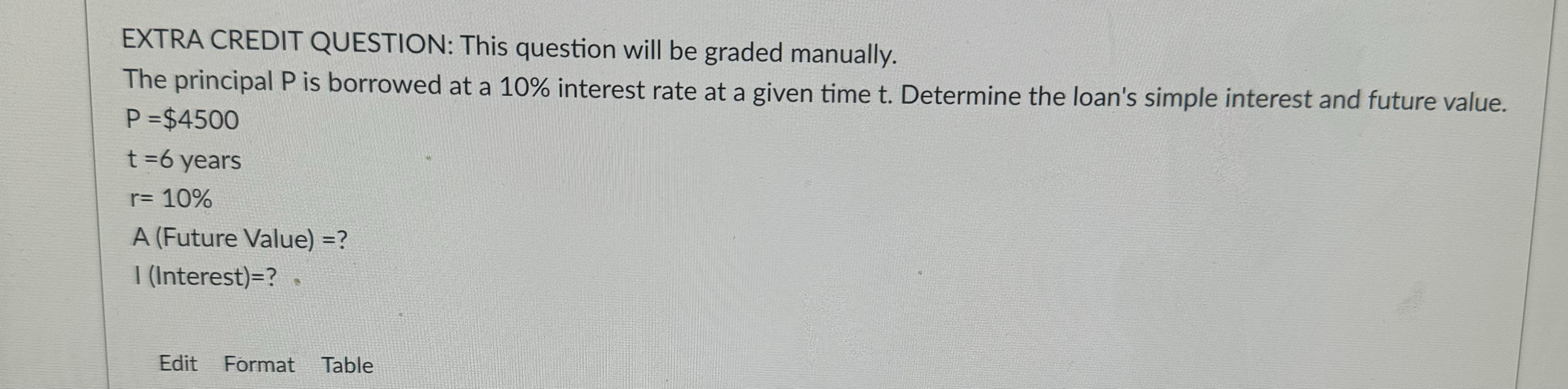 Solved EXTRA CREDIT QUESTION: This question will be ﻿graded | Chegg.com