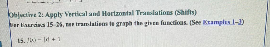 Solved Objective 2: Apply Vertical and Horizontal | Chegg.com