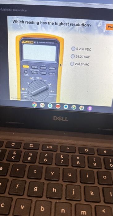 Solved Which reading has the highest resolution? | Chegg.com