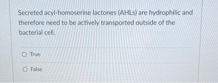 Solved Which of the following statement is NOT TRUE | Chegg.com