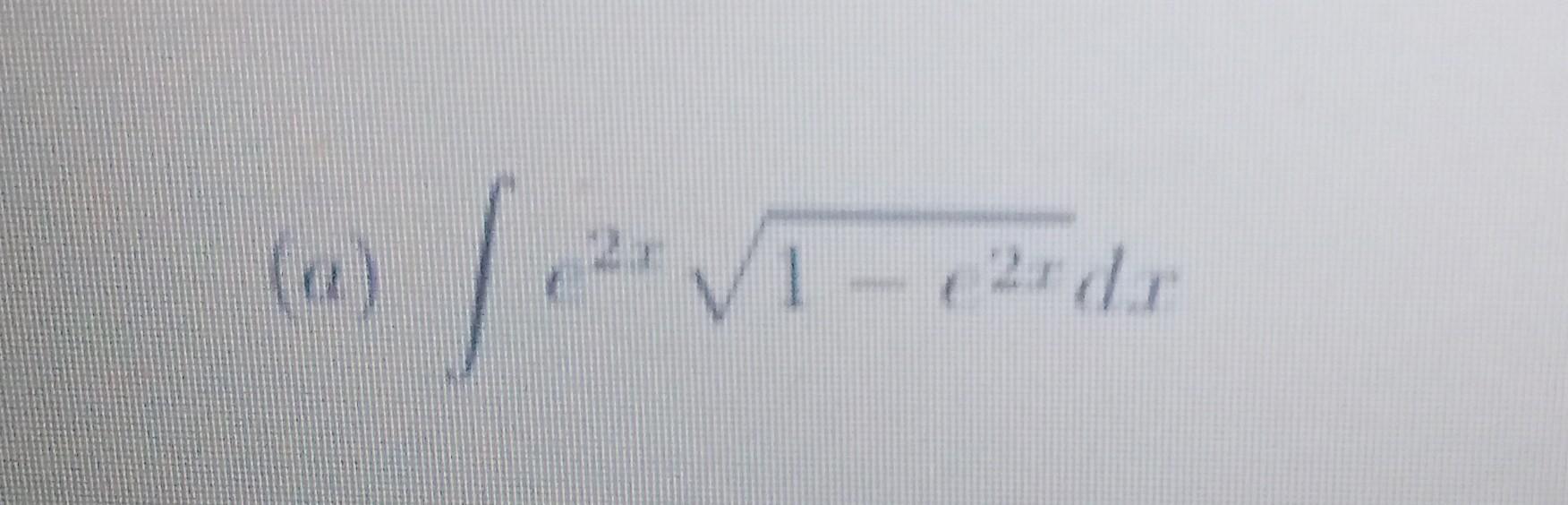 Solved ∫t2x1−e2xdx | Chegg.com