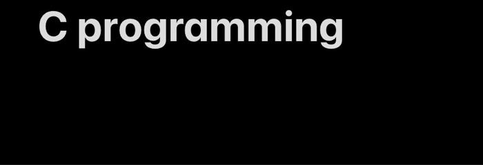Solved C programming Homework Description: Assume you are | Chegg.com