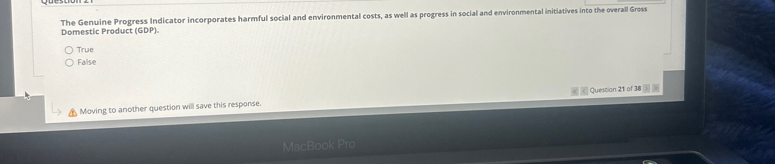 Solved The Genuine Progress Indicator incorporates harmful | Chegg.com