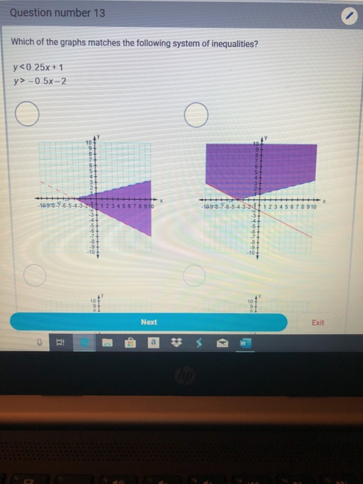 Solved Question number 8 Which graph represents the | Chegg.com