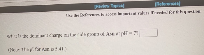 Solved [Review Topics] [References] Use the References to | Chegg.com