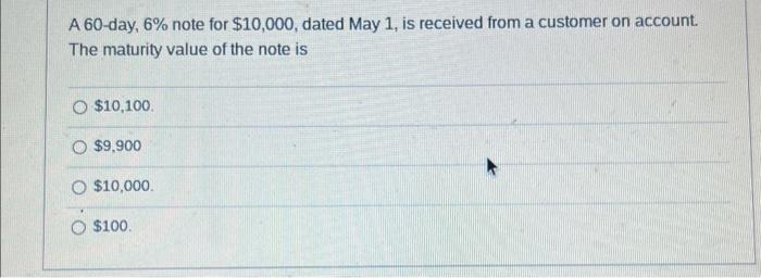 Solved The interest on an 8%,120-day note for $30,000 is | Chegg.com